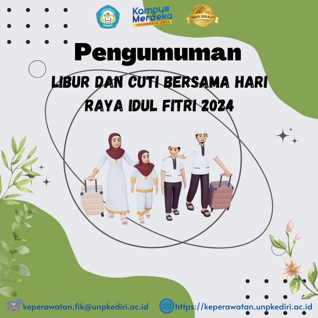 PENGUMUMAN LIBUR DAN CUTI BERSAMA HARI RAYA IDUL FITRI 1445H – keperawatan